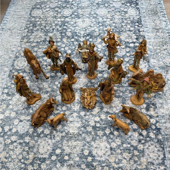 Fontanini | Holiday | Vintage Fontanini Depose Italy 9 Pc Nativity ...